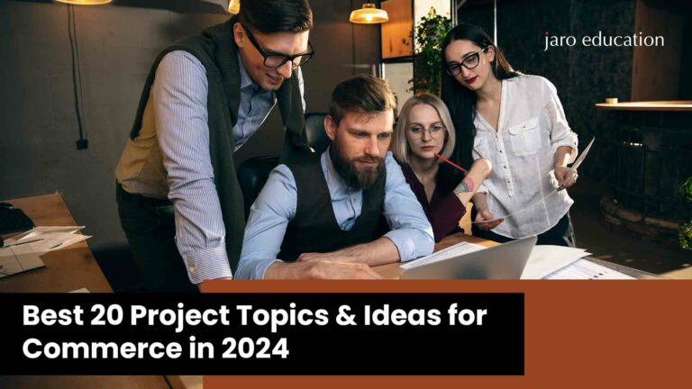 Top 20 Project Topics for Commerce Students in 2024